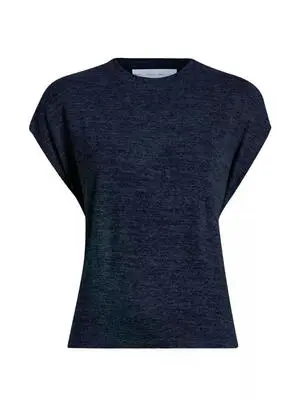 Proenza Schouler White Label Reeva Gathered T-shirt - Blue