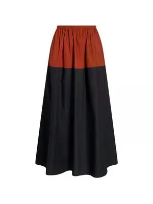 Proenza Schouler White Label Nyla Colour-block Midi Skirt