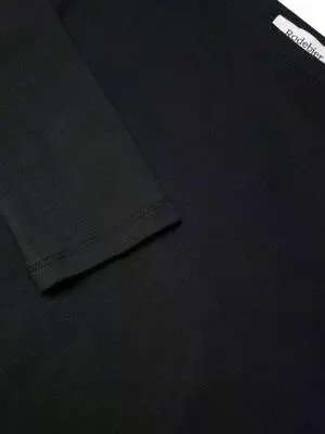 Rodebjer Karlai Ribbed Long-sleeve T-shirt - Black