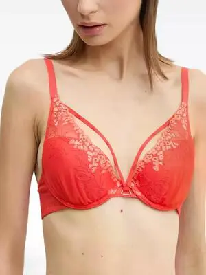 Chantelle Embroidered-lace Underwired Bra