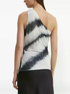 BRUUNS BAZAAR Phloxbbaditis One-shoulder Print Blouse