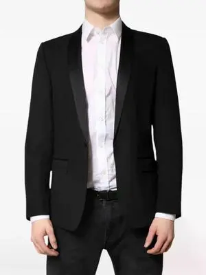 Dolce & Gabbana Martini Single-breasted Blazer - Black