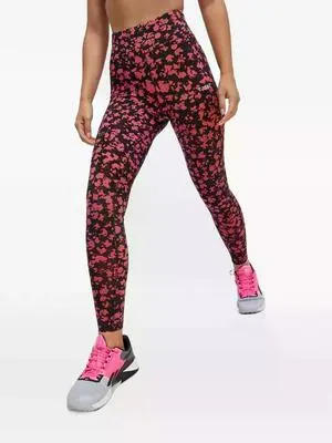 CASALL Floral-print Leggings - Black