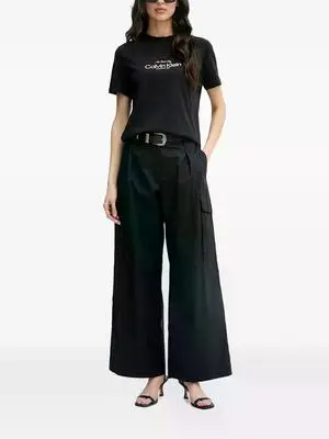 BLAUER. Wide-leg Cargo Pants