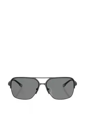 Brooks Brothers Pilot-frame Semi-rim Sunglasses