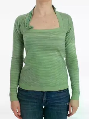 Ermanno Scervino Striped Pullover Sweater