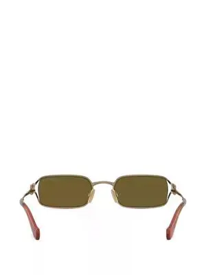 Miu Miu Rectangle-frame Sunglasses