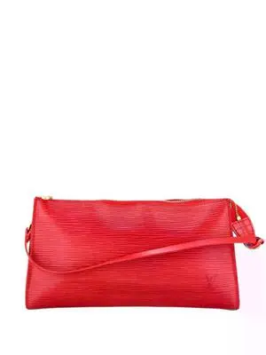 LOUIS VUITTON Pochette Accessoires Epi Leather Clutch Bag