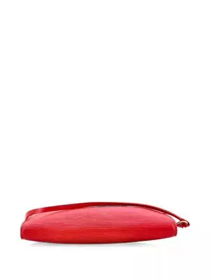LOUIS VUITTON Pochette Accessoires Epi Leather Clutch Bag