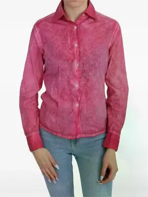 Ermanno Scervino Tie-dye Button-down Shirt