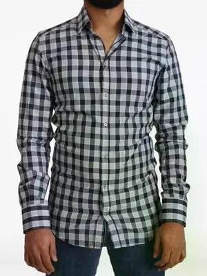 Dolce & Gabbana Gingham-check Shirt - Blue