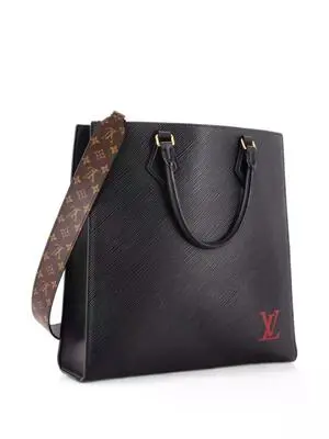LOUIS VUITTON Sac Plat Nm Bag Epi Leather Pm Tote Bag