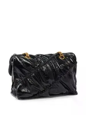 Pinko Quilted Leather Shoulder Bag