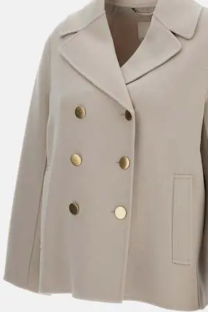 Max Mara Margot Double-breasted Coat - Multicolor