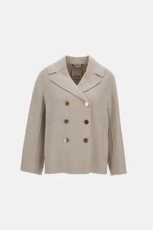 Max Mara Margot Double-breasted Coat - Multicolor