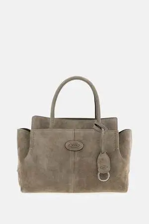 TOD'S Small Shopping Bag Suede Leather - Multicolor