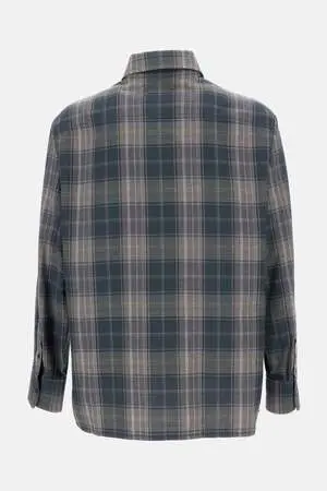 GOLDEN GOOSE Journey Checked Cotton Shirt