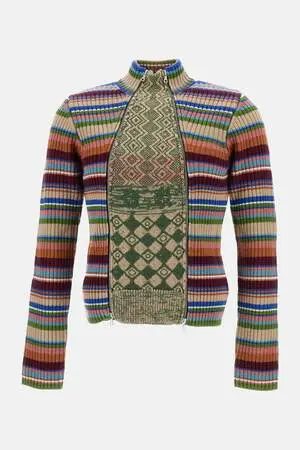 Dries Van Noten Macau Wool Sweater - Multicolor
