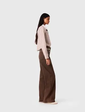 Maje Bootcut Jeans With Chain