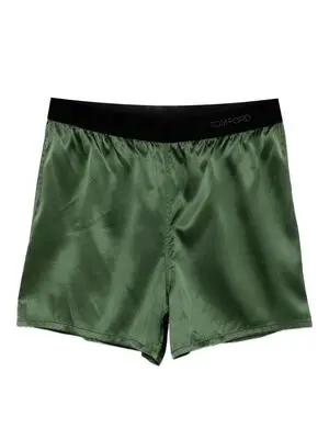 TOM FORD Silk Pajama Shorts - Multicolor