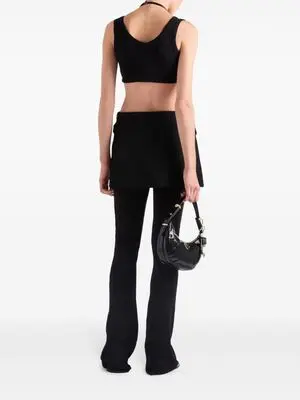 Prada Ribbed Jersey Trousers