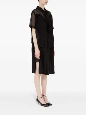 MAISON MARGIELA Midi Polo Dress - Multicolor