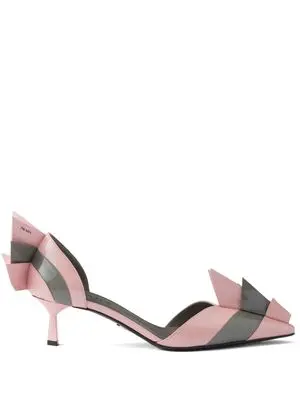 Prada Patent Leather Bicolor Pumps - Multicolor