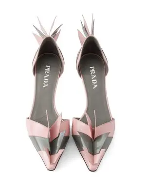 Prada Patent Leather Bicolor Pumps - Multicolor