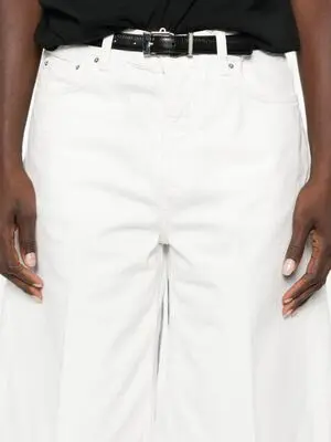 TOTEME Denim Cotton Bermuda Shorts