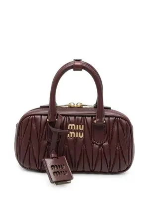 Miu Miu Arcadie Mini Leather Handbag - Multicolor