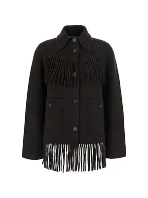 Guest In Residence Cashmere And Wool Western Jacket - Multicolor