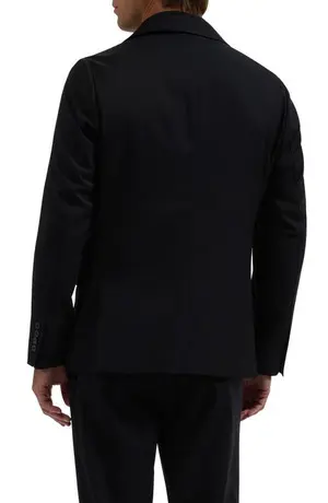 Bugatchi Aerotech Two Button Blazer - Black