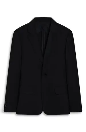Bugatchi Aerotech Two Button Blazer - Black