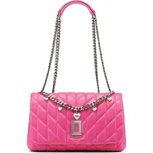 Karl Lagerfeld Paris Lafayette Shoulder Bag - Fuchsia