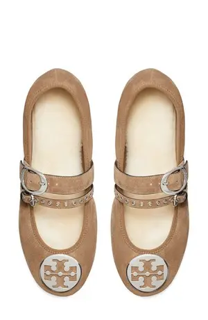 Tory Burch Reva Punk Travel Ballet Flat