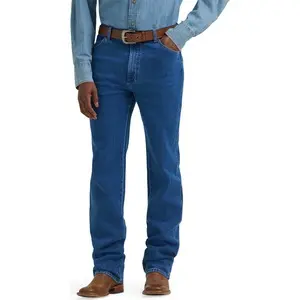 Wrangler Western Tough Lite Slim Fit Bootcut Jeans - Stone