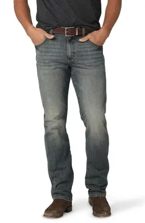 Wrangler Retro® Slim Straight Jeans - Darkknight