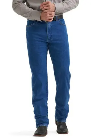 Wrangler Western Tough Lite Bootcut Jeans - Stone