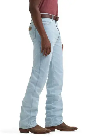 Wrangler Western Tough Lite Slim Fit Bootcut Jeans