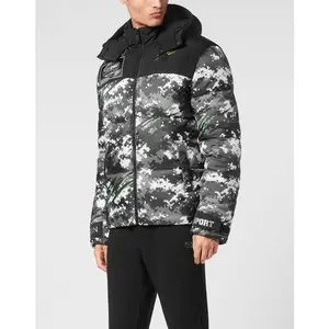 PLEIN SPORT Down Jacket - Black