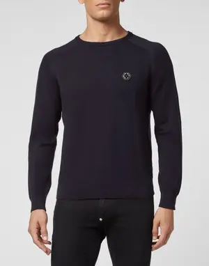 Philipp Plein Pullover Round Neck - Navy
