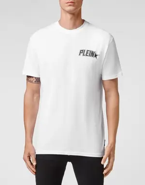 Philipp Plein T-shirt Round Neck Ss - White