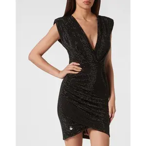 Philipp Plein Cocktail Dress - Black