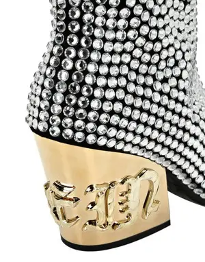 Philipp Plein Boots High Heels Mid Gothic Plein