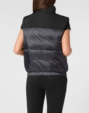 PLEIN SPORT Short Vest Leopard