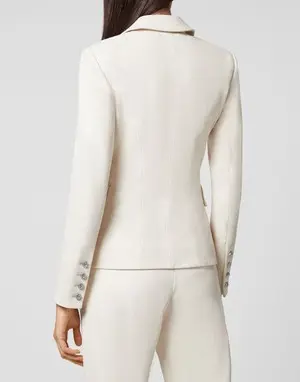 Philipp Plein Leather Blazer Iconic Plein