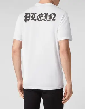 Philipp Plein T-shirt Round Neck Ss Gothic Plein