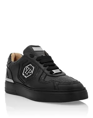 Philipp Plein Low Top Sneakers - Black/black