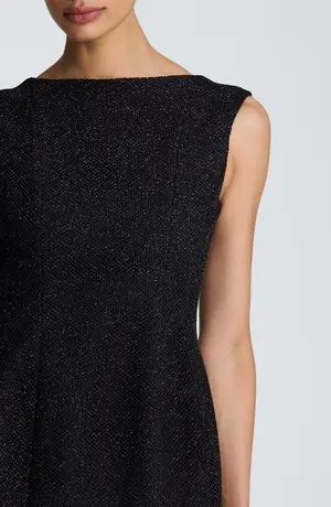 KENNETH COLE COLLECTION Metallic Sleeveless Minidress