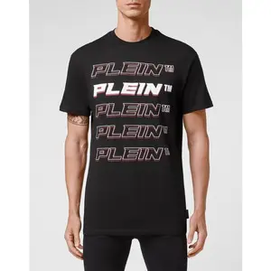 Philipp Plein T-shirt Round Neck Ss - Black